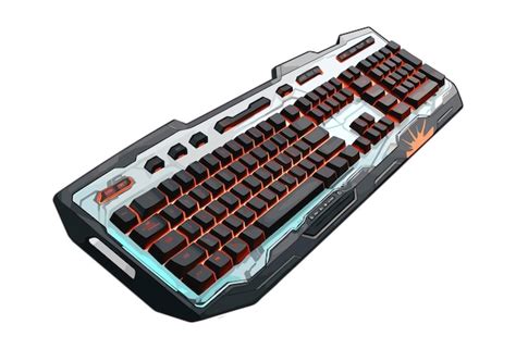 Premium Vector Gaming Keyboard Vector Illustration