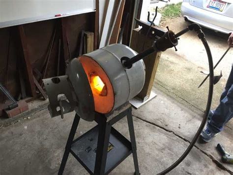 Propane Forge Build Imgur Homemade Forge Propane Forge Gas Forge
