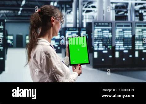 Senescent Expert In Servers Facility Housing High End Processors