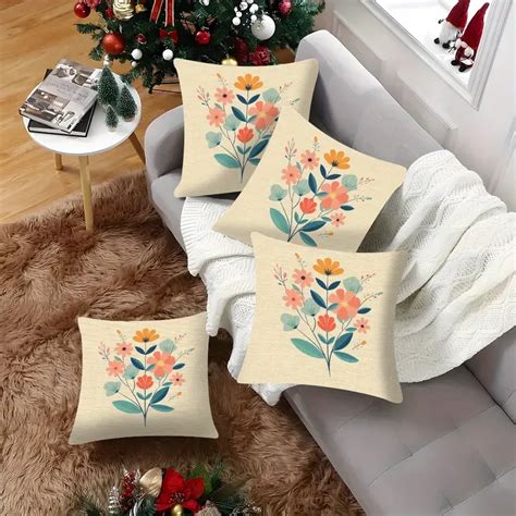 Празнични калъфки за възглавници Идеални за спалня дневна Temu Bulgaria