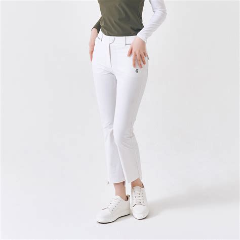 클리브랜드 골프웨어 ★풀셋코디 클리브랜드골프 3m테잎 허리밴드 여성 세미 부츠컷 골프바지골프웨어cgwpt32656