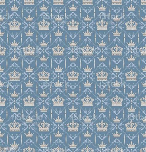 원활한 패턴 어두운 배경 패턴입니다 로얄 스타일 배경 이미지 0명에 대한 스톡 벡터 아트 및 기타 이미지 0명 고풍스런 골동품 Istock