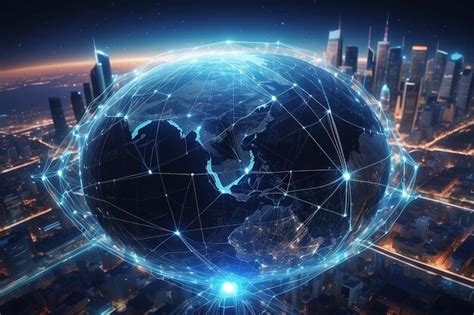 Internet Of Things Iot And Network Concept For Connected Devices Spider Network Connections On