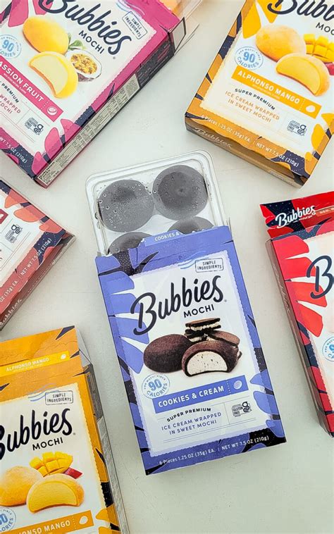 New Bubbies Mochi Ice Cream Review Giveaway Life With Jay Simms