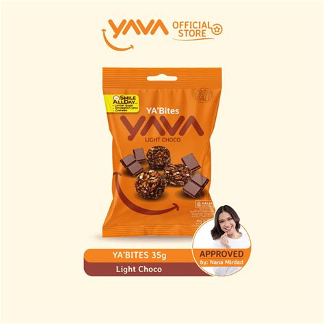 Jual Yava Yabites Light Choco 35g Shopee Indonesia