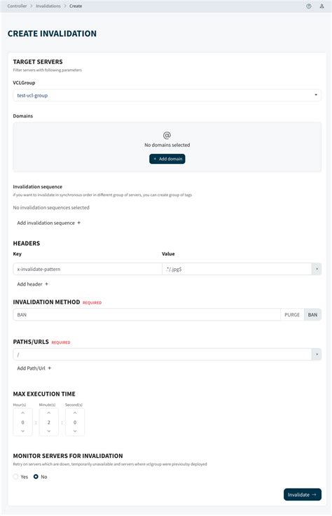 Banning Paths Varnish Controller Varnish Software Documentation
