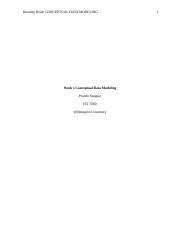 Understanding Conceptual Data Modeling Entities Attributes Course Hero