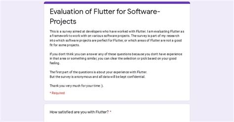 How Would You Rate Flutter To Develop Software For Multiple Platforms