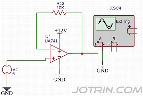 Lm741 Op Amp Ic Pinout Circuit Datasheet And Uses Jotrin Electronics