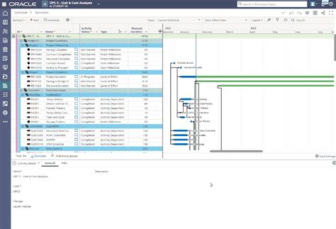 Creating And Using Filters In Oracle Primavera Cloud Taradigm