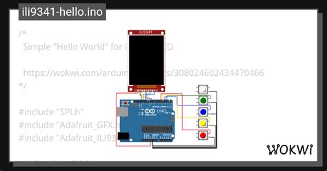 Ili9341 O Copy Wokwi Esp32 Stm32 Arduino Simulator
