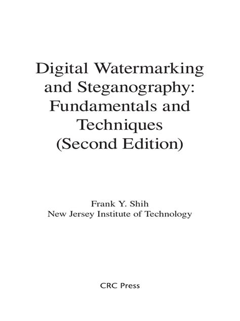 Dokumen Pub Digital Watermarking And Steganography Fundamentals And