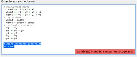 Sem Module Doesnt Recognize Intercepts · Issue 394 · Jasp Statsjasp Issues · Github