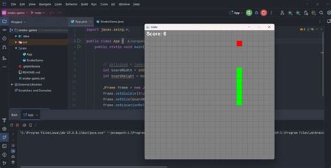 Terminei De Fazer Uma Replica Simples Do Jogo Da Cobrinha Com Java