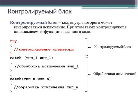 Исключения C Привет Студент
