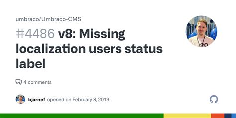 V8 Missing Localization Users Status Label · Issue 4486 · Umbraco
