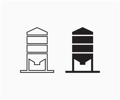Silo Icon Vectors And Illustrations For Free Download Freepik