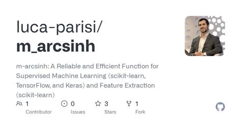 Luca Parisi On Linkedin Github Luca Parisim Arcsinhscikit Learn