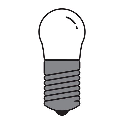 Bulb Icon Vector 17348688 Vector Art At Vecteezy