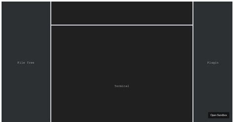 React Resizable Layout Forked Codesandbox