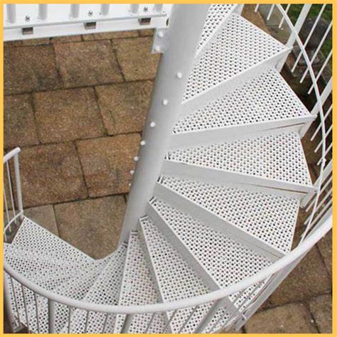 Perforated Sheet Metal Staircase Stairs To Ensure Safety
