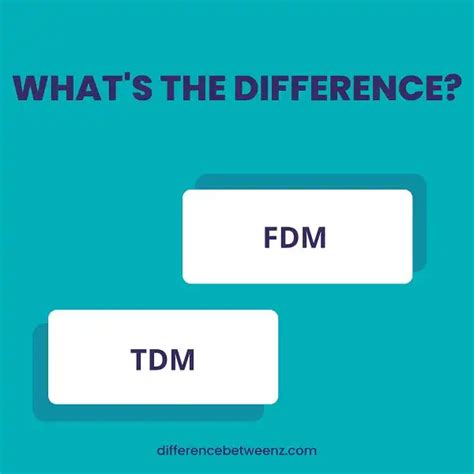 Difference Between Fdm And Tdm Difference Betweenz