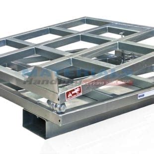 IBC Tilting Stand Spring Operated Container Emptying Materials Handling