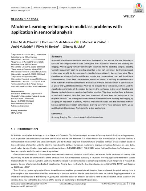 pdf machine learning techniques in muliclass problems with