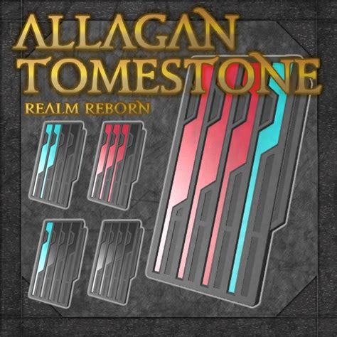 Second Life Marketplace Ffxiv Allagan Tomestone [a Realm Reborn]