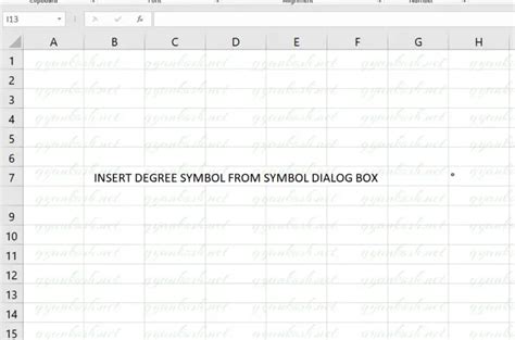 Easy Ways To Type Degree °c In Excel With Examples