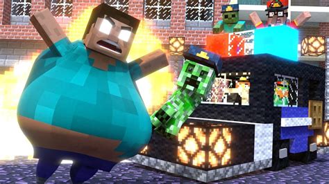 Fat Herobrine Life 4 Minecraft Animation Youtube