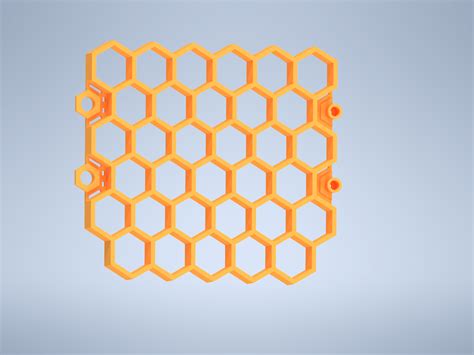 Modular Hex Connect Tool Wall By B K K Makerworld