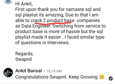 Ankit Bansal On Linkedin Sql Analytics