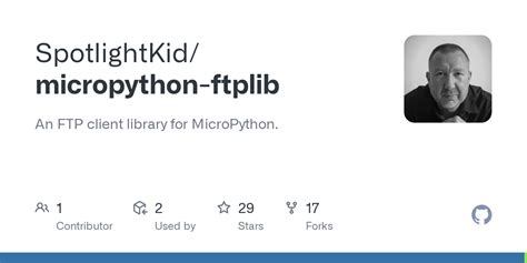 Github Spotlightkid Micropython Ftplib An Ftp Client Library For Micropython