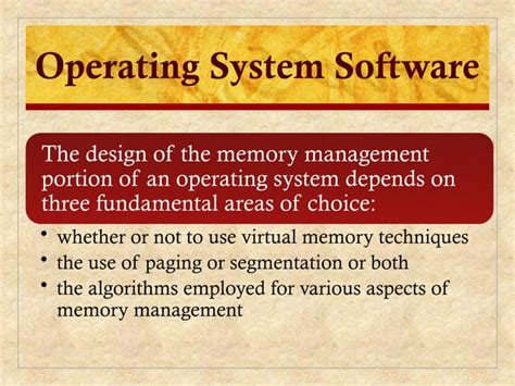 chapter 8 virtual memory william stallings ppt operating systems