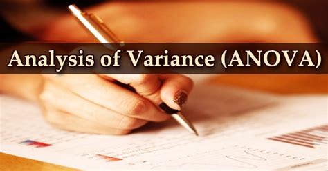 Analysis Of Variance ANOVA Assignment Point