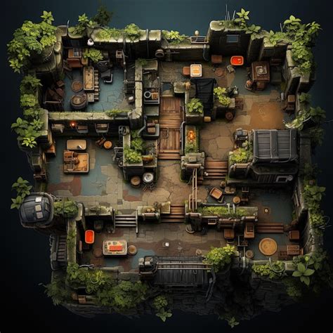 Premium Photo Game Environment