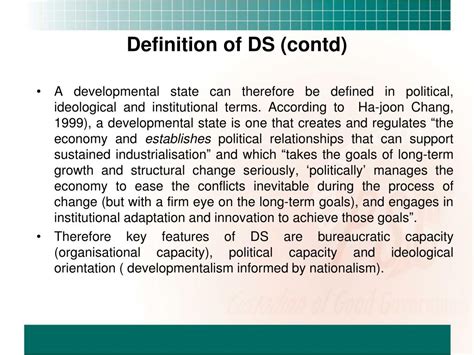 Ppt Public Service Leadership For A Developmental State In South