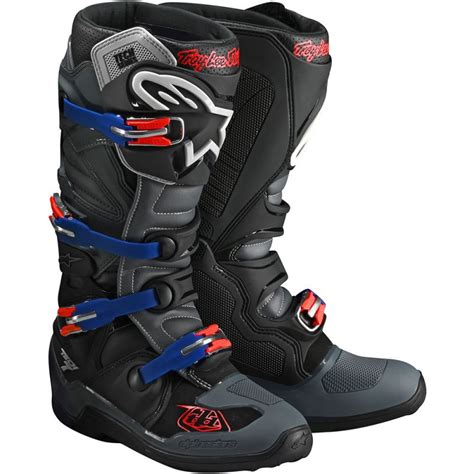 Alpinestar Tld Tech 7 Mx Boot Black Gray John Lee Motorcycles