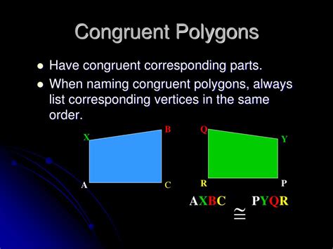 PPT Congruent Polygons PowerPoint Presentation Free Download ID 5201118