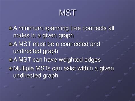 PPT Minimum Spanning Trees PowerPoint Presentation Free Download ID 4374166