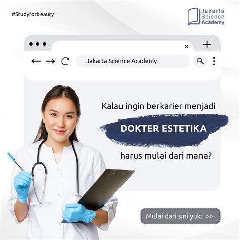 Cara Menjadi Dokter Kecantikan Jakarta Science Academy Jakarta Science Academy