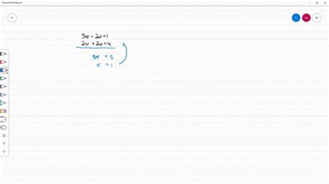 SOLVED Use Linear Combinations To Solve The Linear System Then Check Your Solution V W