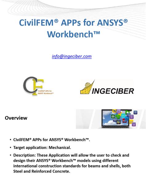 How To Update Remove Civilfem Apps For Ansys Workbench Pdf