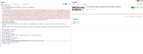 Lab 4 Jwt Authentication Bypass Via Jwk Header Injection Web