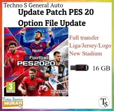 Promo 100 Produk Ori Patch Full Update Pes 21 Ps4 Option File Pes