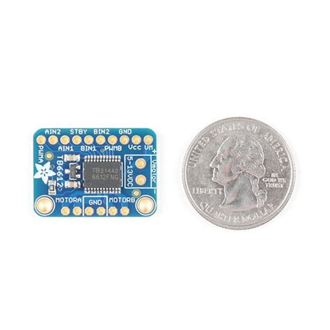 tb6612 1 2a dc stepper motor driver breakout board opencircuit