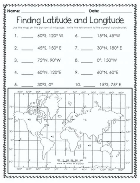 5th Grade Map Skills Worksheets Free