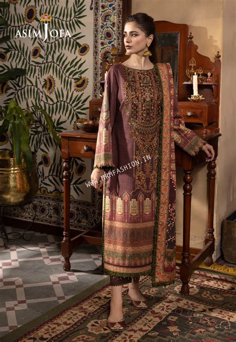 Rania Spring Summer Lawn By Asim Jofa 2024 Ajnr 07