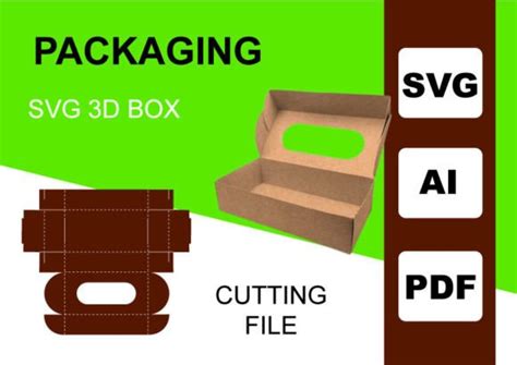 Rectangular Box Template Graphic By Everytaste · Creative Fabrica